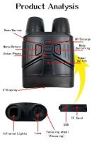 China Digital Night Vision Goggles Binoculars For Total Darkness for sale
