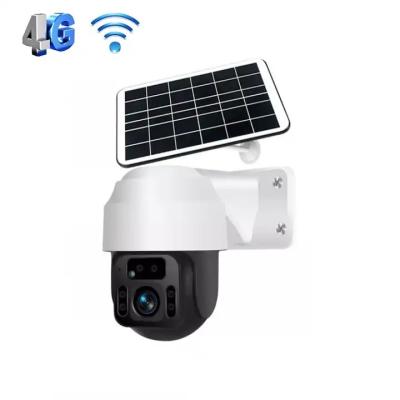 China Wireless  Weatherproof 6.8W 4G Solar PTZ Camera for sale