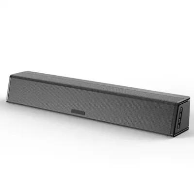 China 10W TWS LED Soundbar Bluetooth TV Speaker 1800mAh Desktop Sound Bar for sale