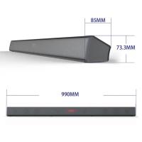China 10W TWS LED Soundbar Bluetooth TV Speaker 1800mAh Desktop Sound Bar for sale