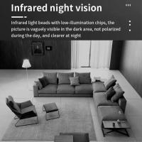 China Infrared Night Vision Mini WiFi Camera 1080P HD 150 Degree Wide Angle 300mAh Battery for sale
