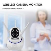 China 360 Degree HD 1080P CCTV Surveillance Camera 5V WiFi IR Night Vision 128GB SD Card Loop Recording for sale