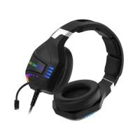 China K902 RGB Cool Lighting Gaming Headset Over Ear Noise Cancelling 50mm Driver 3.5mm USB for sale