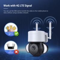 China Graffiti Tuya 3MP PTZ CCTV Camera 355° View Full Color Night Vision Two Way Voice IP66 for sale