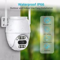 China CMOS 2.4G WiFi Network Wireless IP Camera Intelligent Gimbal Camera for sale