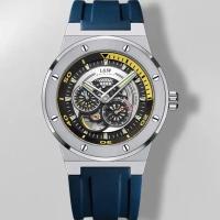 China I&W Men's 42mm Skeleton Automatic Watch Sapphire Crystal 5Bar Waterproof Luminous for sale