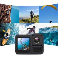 China 4K 60fps WiFi Action Camera 10m Waterproof Sports Cam with 170° Lens for Diving Cycling for sale