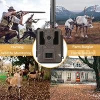 China 4G Hunting Trail Camera 1080p IP67 Waterproof Night Vision 25m PIR Range 12 Month Standby for sale