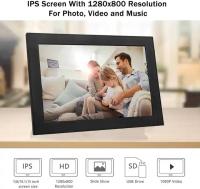 China 12 Inch 1920x1080 Digital Photo Frame with WiFi Android 8.1 Touch Screen for sale