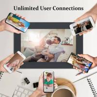 China 12 Inch 1920x1080 Digital Photo Frame with WiFi Android 8.1 Touch Screen for sale