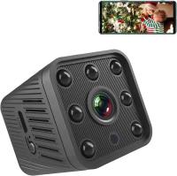 China 33x39x33mm Mini WiFi Cube Security Camera With Night Vision for sale