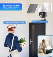 China 4Mp Outdoor Wireless Solar Wifi Ip Wifi Cctv Camera for sale