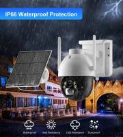China 4Mp Outdoor Wireless Solar Wifi Ip Wifi Cctv Camera for sale