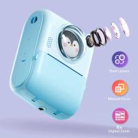 China Kids Instant Print Camera 1080P Video 2.0 IPS Screen Digital Thermal Photo Printer for Children for sale