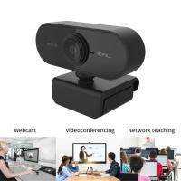 China HD 1080P Live Streaming Webcam USB PC Camera With Holding Bracket for sale