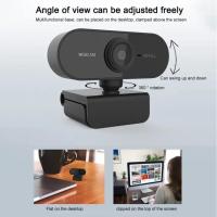 China HD 1080P Live Streaming Webcam USB PC Camera With Holding Bracket for sale