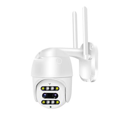 China 8MP IP Wireless CCTV Dual Lens Security Camera with Color Night Vision 2.4G WiFi for sale