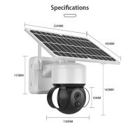 China 4G Solar Outdoor IP Security Camera 1080P Weatherproof 18000mAh Battery for sale