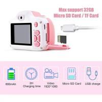 China Kids Digital Camera 48MP 2.0 IPS Touch Screen Dual Lens Video Recorder Shockproof for sale