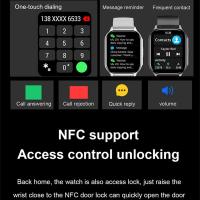China HK26 Smart Watch 2.04 Inch AMOLED Display Heart Rate Monitoring BT Calling IP67 for sale