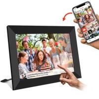 China 10.1 Inch Digital Photo Frame with Touch Screen 16GB WiFi Remote Control for sale