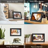 China 10.1 Inch Digital Photo Frame with Touch Screen 16GB WiFi Remote Control for sale