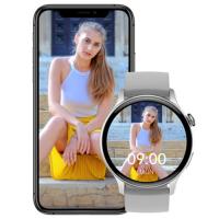 China Smart Watch 1.43 Inch AMOLED Display 466x466 Blood Oxygen Blood Pressure Monitor NFC Waterproof BT Call for sale