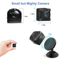 China 1080P Wireless WiFi Mini Security Camera 300mAh Battery 128GB Storage Night Vision for sale