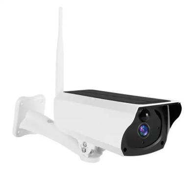 China Solar Powered 1080P Bullet Type IP Camera Waterproof Outdoor Security Cctv Camera for sale