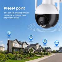 China Outdoor 4MP PTZ WiFi Security Camera 4K Wireless IP Surveillance Auto Tracking Night Vision for sale