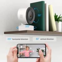 China Voice Command Smart Home Security Indoor WiFi Wireless Monitor 355° 110° for sale