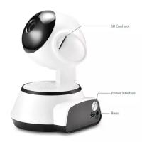 China home security shaking head machine 720P wireless internet camera night vision motion detection alarm wifi camera for sale