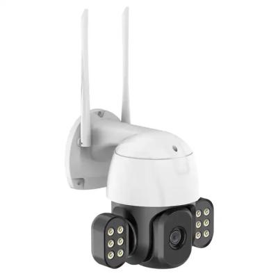 China 1080P 3MP Full Color Wireless Outdoor PTZ WiFi Security Camera with 4mm Lens and 320° Rotation for sale