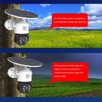 China Solar Powered Wireless Security Camera 1080p Night Vision Two Way Audio Motion Detection Outdoor CCTV for sale