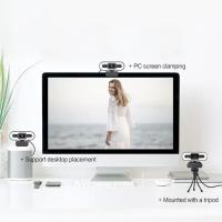China HD 1080P 2K 4K Webcam Auto Focus Fill Light Web Camera With Microphone Live Broadcast USB Computer PC Web Cam for sale