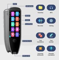 China Portable Pen Digital Scanning Translation Pen 112 Languages Voice Translator 4.0 Inch Touch Screen for sale