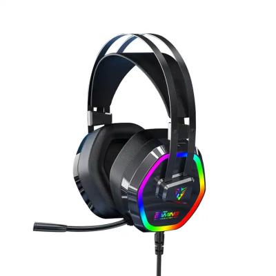 China Wired Gaming Headset 7.1 Surround Sound Over Ear Headphones with Microphone 50mm Driver for PS4 PS5 for sale