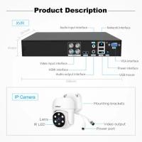 China 4CH DVR Kit surveillance system IP Camera 2 MP XVR cctv system for sale