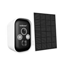 China Solar WiFi 4MP Outdoor Security Camera 1080p PIR Infrared Night Vision Two-Way Audio Battery Powered IP65 for sale