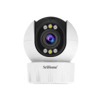 China 4MP WiFi PTZ Camera 360 Degree Panoramic 5X Zoom Infrared Night Vision Smart Home Security for sale