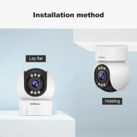 China 4MP WiFi PTZ Camera 360 Degree Panoramic 5X Zoom Infrared Night Vision Smart Home Security for sale