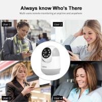 China 1080P WiFi IP Camera Baby Monitor Indoor CCTV Security Camera with AI Auto Tracking and Night Vision for sale