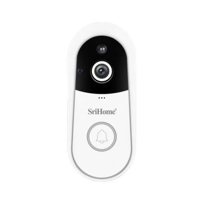 China 4MP Wireless Smart Video Doorbell 2.4G WiFi Camera with 2-Way Audio PIR Detection 120° Wide Angle for sale