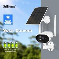 China 4MP WiFi Solar Security Camera Outdoor Battery Powered IP66 PIR 2-Way Audio Full Color Night Vision for sale