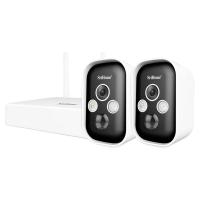China Waterproof IP66 3MP Solar Battery Camera PIR Detection Night Vision Outdoor Wireless Security System for sale