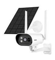 China 2K 4MP Wireless Solar Outdoor Wi-Fi Rechargeable Battery Security Camera 2-Way Audio Night Vision for sale
