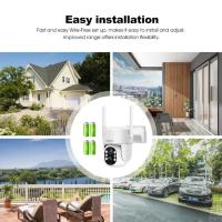 China 4MP Wireless PTZ Solar Security Camera 2.4G WiFi IP66 Waterproof 128G TF Card Support for sale