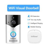 China 4MP Smart Video Doorbell WiFi 2.4G Two-Way Audio 120° Wide Angle PIR Detection for sale