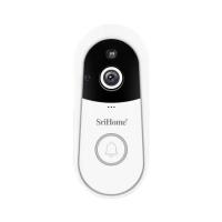 China 1080P Battery Powered WiFi Doorbell Camera 120 Degree PIR Motion Detection Two Way Audio for sale
