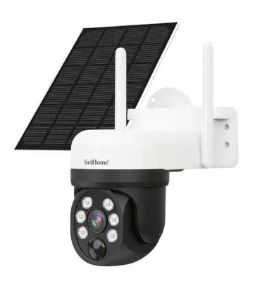 China Solar Battery PTZ Security Camera 4MP 2K PIR Human Detection Outdoor IP66 WiFi for sale